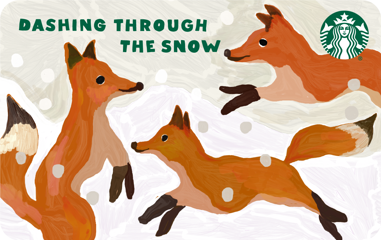 Dashing Through The Snow - Digital | Starbucks B2B Gift Cards